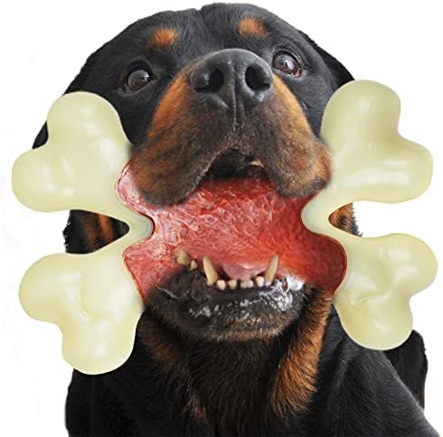 Pet Supplies : BAAL Durable Chewing Toy Bone for Aggressive Chewers ...