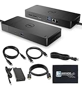 Amazon.com: Dell D6000 Universal Dock Bundle with 130W Power Adapter ...