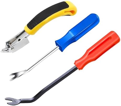 Amazon.com : CLcsfwk 3Pcs Staple Remover, Heavy Duty Upholstery Staple ...