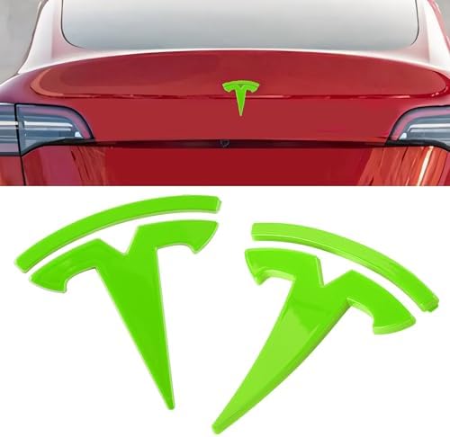 Amazon.com: Tinlucys Front Trunk/Rear Trunk Emblem Cover Designed for ...