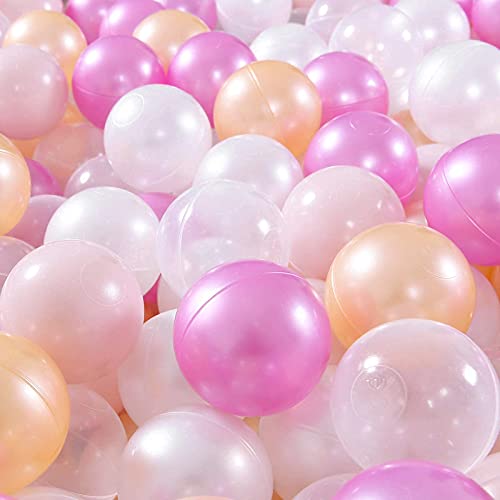 Snapklik.com : Ball Pit Balls - 100 Pink And Purple Colors Ball Pit ...