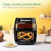 Wonderchef Swift Digital Air Fryer with Window | 1350W, 6 litres | 7 ...