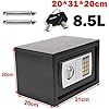 Safe Security Electronic Digital Code Safe Steel Home Safe, 8.5L-20 x ...