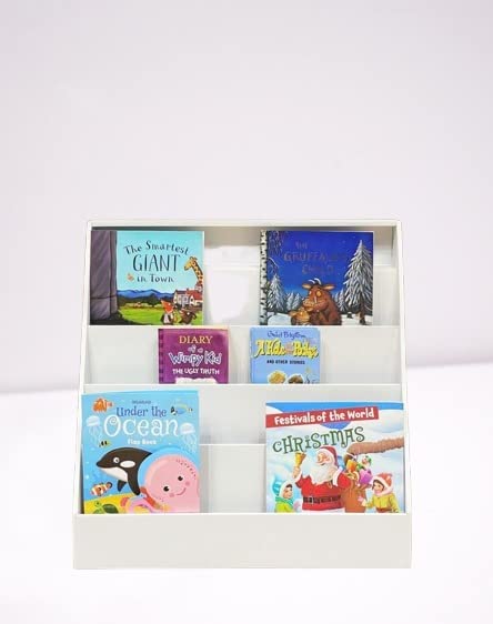HOUSE OF ZIZI Kids Mini Library Storage Bookshelf | Multi-Purpose ...