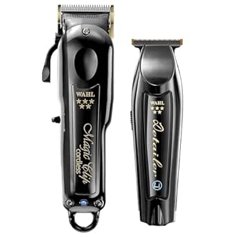 Amazon.com: Wahl Professional Cordless Barber Combo Includes Magic Clip ...