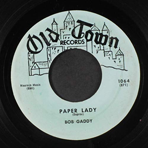 BOB GADDY - what would i do / paper lady - Amazon.com Music