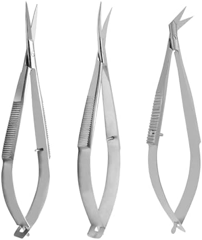 Amazon.com: ARTMAN INSTRUMENTS Micro Scissors - 5.5" Straight Tip Castroviejo Eyebrow Trim ...