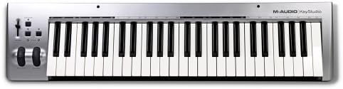 Amazon.com: M-Audio Keystudio 49-key USB MIDI Controller Keyboard ...