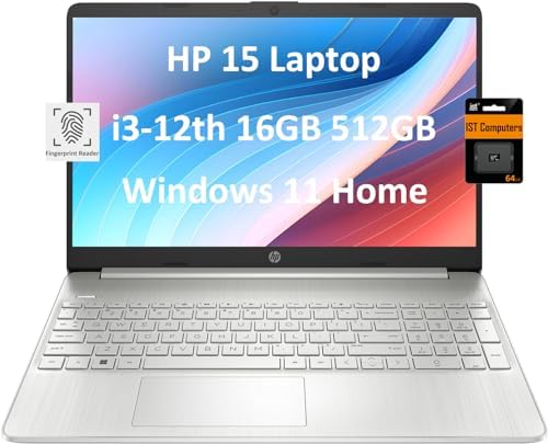 Amazon.com: HP Pavilion 15.6" HD Touchscreen Anti-Glare Laptop, 16GB ...