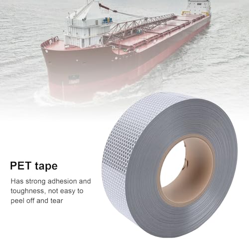 Zhjvihx Marine Reflective Tape, Hexagonal Glass Bead Technology High ...