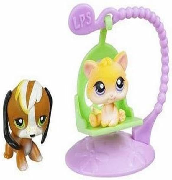 Amazon.com: Hasbro Littlest Pet Shop Pet Pairs: Kitten & Beagle : Toys ...