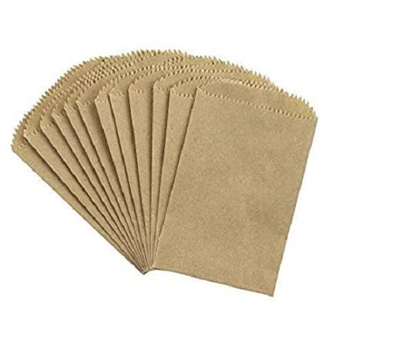 Rozy Collection Paper Medicine Pouch Envelope (Material-Paper,Brown ...