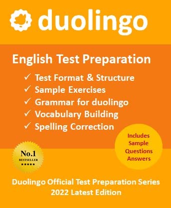 Buy DUOLINGO English Test Practice Book | DuoLingo Made Easy | 2022 ...
