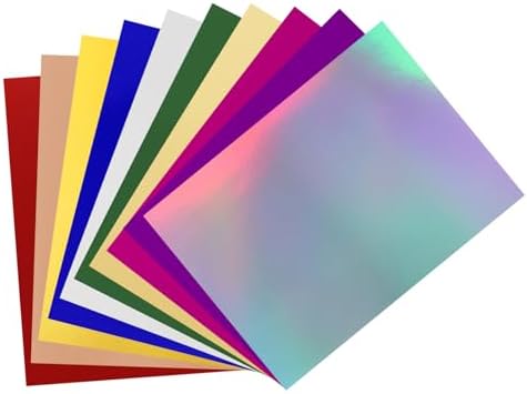 Amazon.com : PATIKIL 11"x8.5" Metallic Mirror Board Sheets, 20 Pack 10 ...