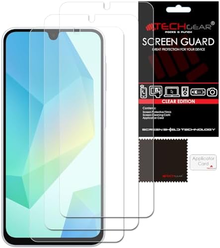 TECHGEAR Screen Protectors [3 Pack] Compatible with Samsung Galaxy A26 ...