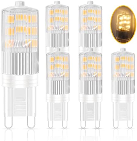 Karyoosi G9 LED Bulbs Warm White 3000K, 3W G9 LED Light Bulbs ...