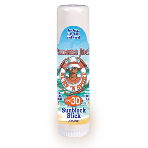 Amazon.com : Panama Jack Sunblock Stick For Faces SPF 30, 0.45-Ounce ...