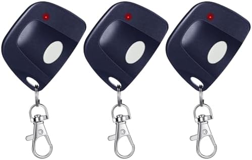 Kingdder 3 Pieces Garage Door Remote Compatible for Multicode 300mhz 10 Dip Switch 3089 3060 ...