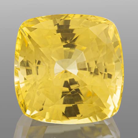 Royal Gems Natural Kanaga Pushparagam Stone सीलोन पीला पुखराज ओरिजिनल ...
