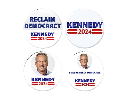 Amazon.com: Robert F. Kennedy, Jr. for President buttons - RFK Jr. 2024 ...