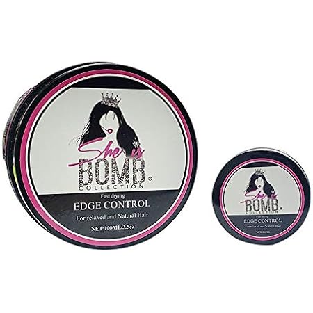 Amazon.com : She Is Bomb Collection Edge Control 3.5 Oz. : Beauty ...