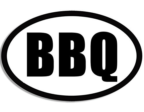 Amazon.com: Magnet Oval BBQ Magnetic Sticker (Barbecue Grill Grille ...