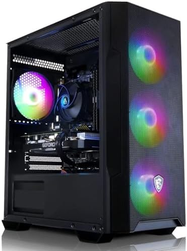 Stormforce Crystal Gaming PC – NVIDIA GeForce RTX 4070 Ti 12GB, Intel ...