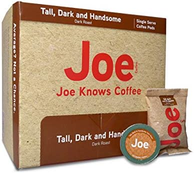 Amazon.com: Joe Knows Coffee, Tall Dark and Handsome, Single Serve ...