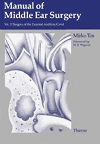 Manual of Middle Ear Surgery: Volume 3: Surgery of the External ...
