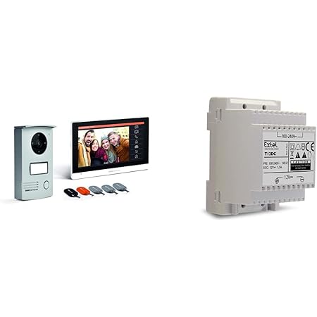 Vidéophone Maison - Visiophone Filaire - Vidéophone Porte - Interphone ...