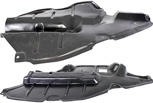 Amazon.com: Evan Fischer Engine Splash Shield Set Compatible With 2012 ...