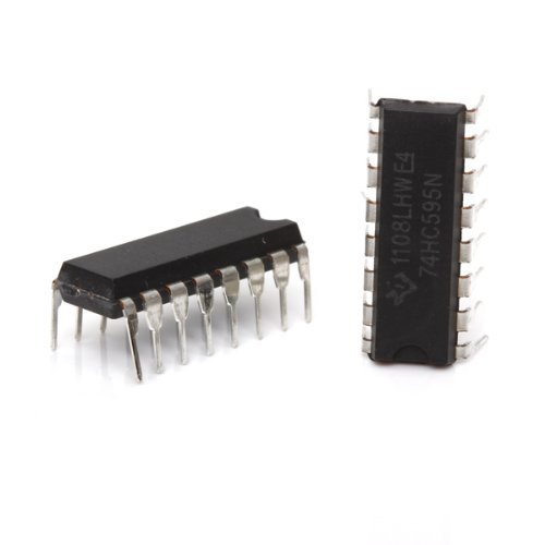 Invento 4x 74HC595N 74595 8 Bit Shift Register IC for LED Matrix based ...