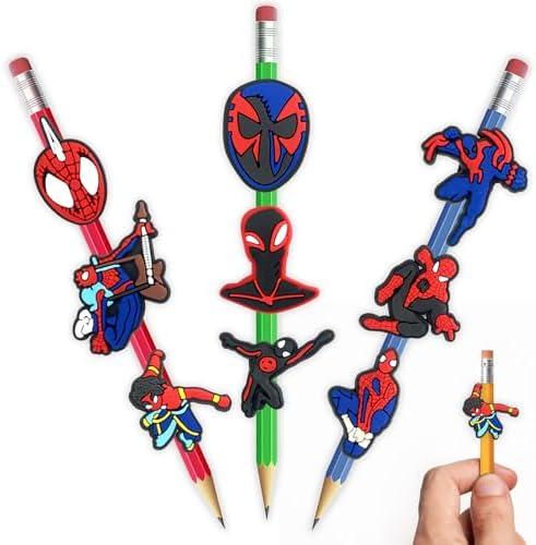 Amazon.com : Nukuopa 9Pcs Cartoon Pencil Toppers, Cute Pencil Clip ...