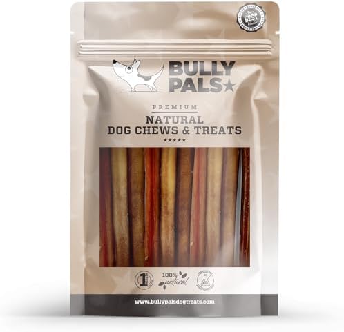 BULLY PALS - 4-6 inch Bully Sticks for Small Dogs and Puppies - 190 ...