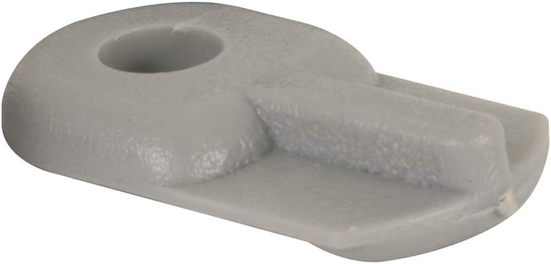 Prime-Line L 5680 Flush Clips, Plastic Construction, Gray, for Screens ...
