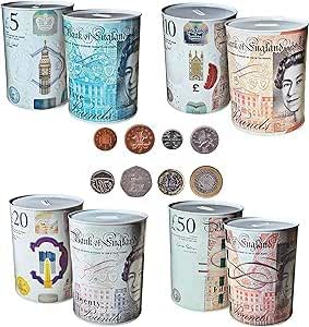 4All Money Box Can't Open Savings Bank for Kids and Adults - Christmas ...