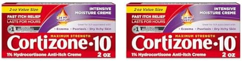 Amazon.com: Cortizone 10 Maximum Strength Intensive Moisture Anti-Itch ...