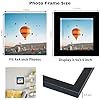 Amazon.com - JCJMY 4x4 Picture Frame Black for Wall Hanging or Tabletop ...