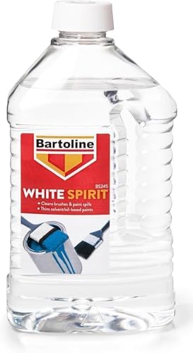 White Spirit 2 litres Multi-Purpose Paint Solvent for Cleaning, Paint ...