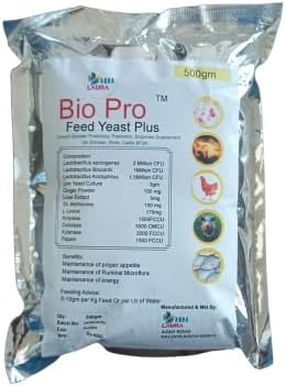 Buy Bio Pro Feed Yeast Plus -Growth Boosting Prebiotics, Probiotics ...