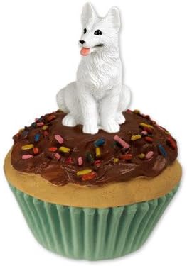Amazon.com: Conversation Concepts German Shepherd White Pupcake Trinket ...