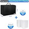 Amazon.com: ENGPOW Fireproof Photo Storage Box 5" x 7" Photo Case(Clear ...