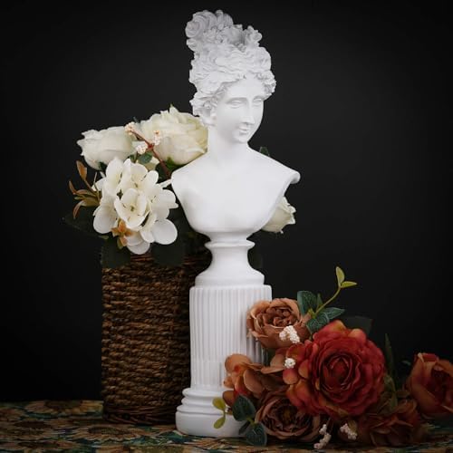 Amazon.com: A.F.N.A.L Goddess Bust Statue Classical Tabletop Decoration ...