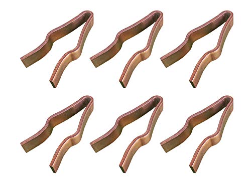 Amazon.com: Gannon Box Shank Spring Clips - K-1306 - Set of 6 Spring ...