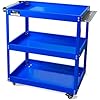 Amazon.com: FITHOIST 3-Tier Rolling Tool Cart, Thickened 440LBS Metal Mechanic Tool Cart on ...