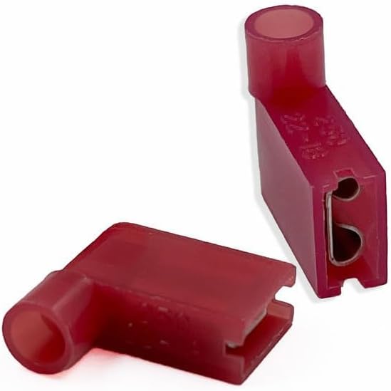 Globomotive Nylon 22-18 AWG Flag Type Spade Insulated Female Quick ...