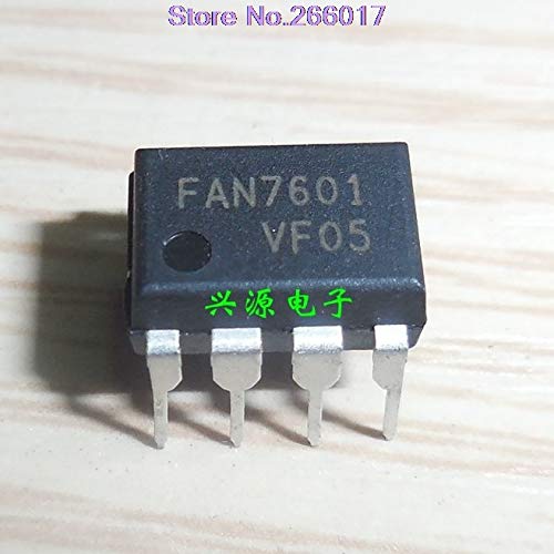YOUKITTY 10PCS FAN7601 FAN7601=LAF0001 DIP8 7601 DIP in Stock: Amazon ...