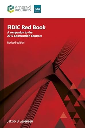 Amazon.co.jp: FIDIC Red Book, Revised edition: A companion to the 2017 Construction Contract ...