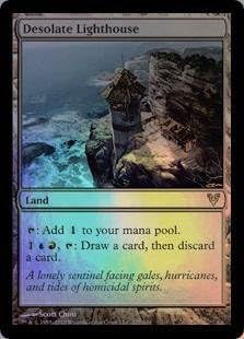 Amazon.co.jp: マジックザギャザリング MTG 土地 英語版 僻地の灯台/Desolate Lighthouse AVR-227 ...