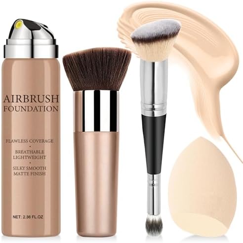 Amazon.com : Airbrush Foundation Makeup Spray, Long-lasting Silky Mist ...